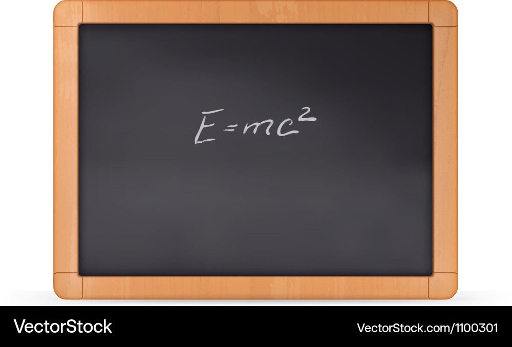 School blackboard Royalty Free Vector Image - VectorStock