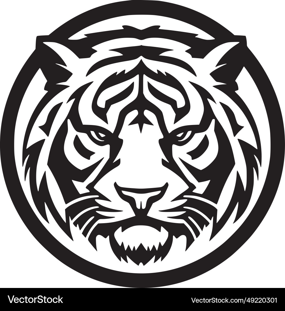 Tiger - high quality logo ideal for t-shirt Vector Image