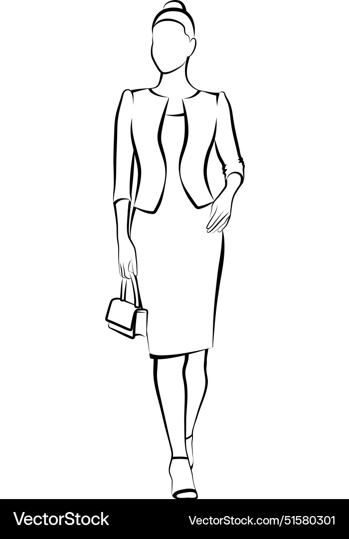 Woman Royalty Free Vector Image - VectorStock