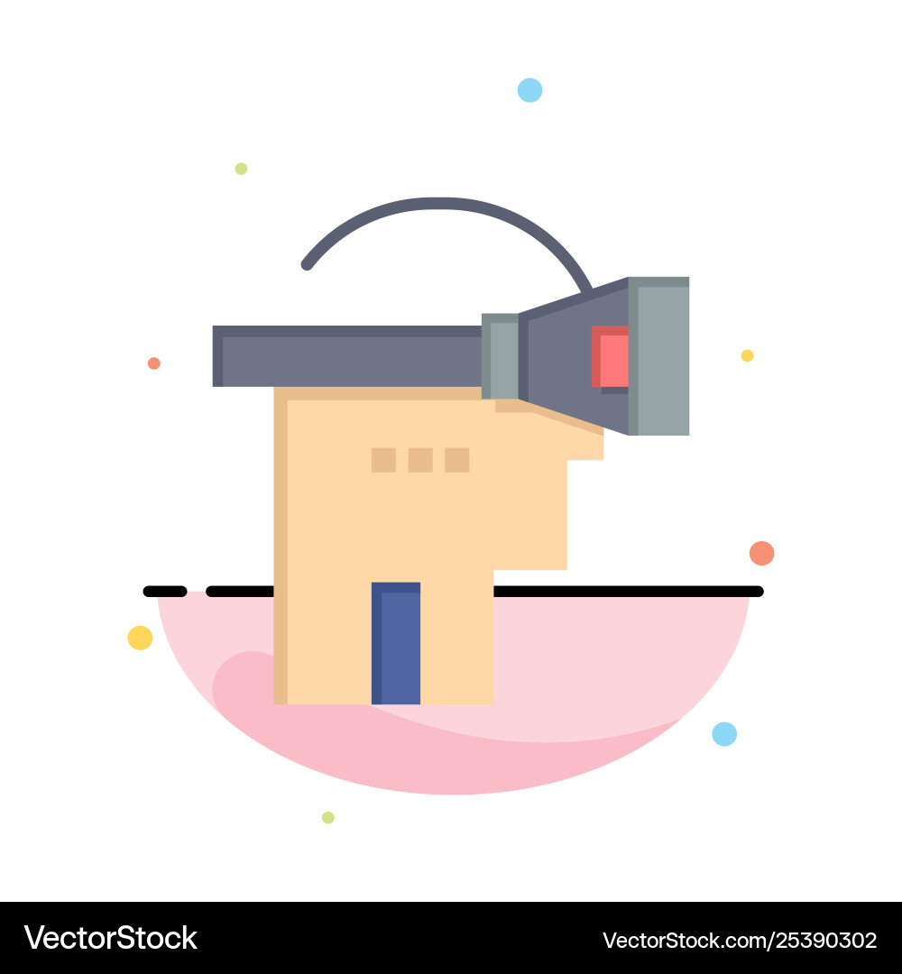 Virtual reality headset technology business logo Vector Image