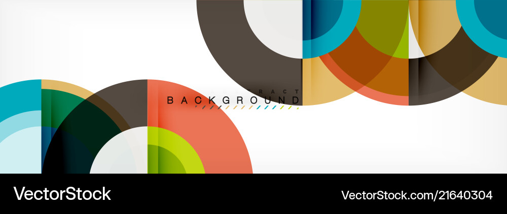 Circular abstract background Royalty Free Vector Image