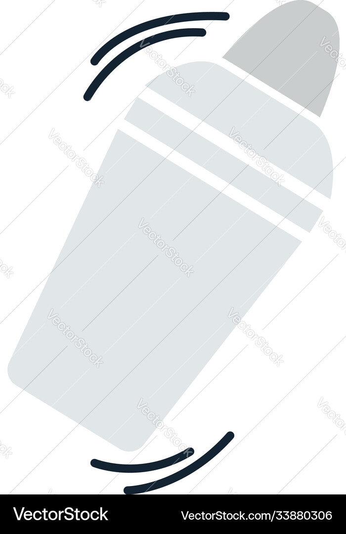 Bar shaker icon Royalty Free Vector Image - VectorStock