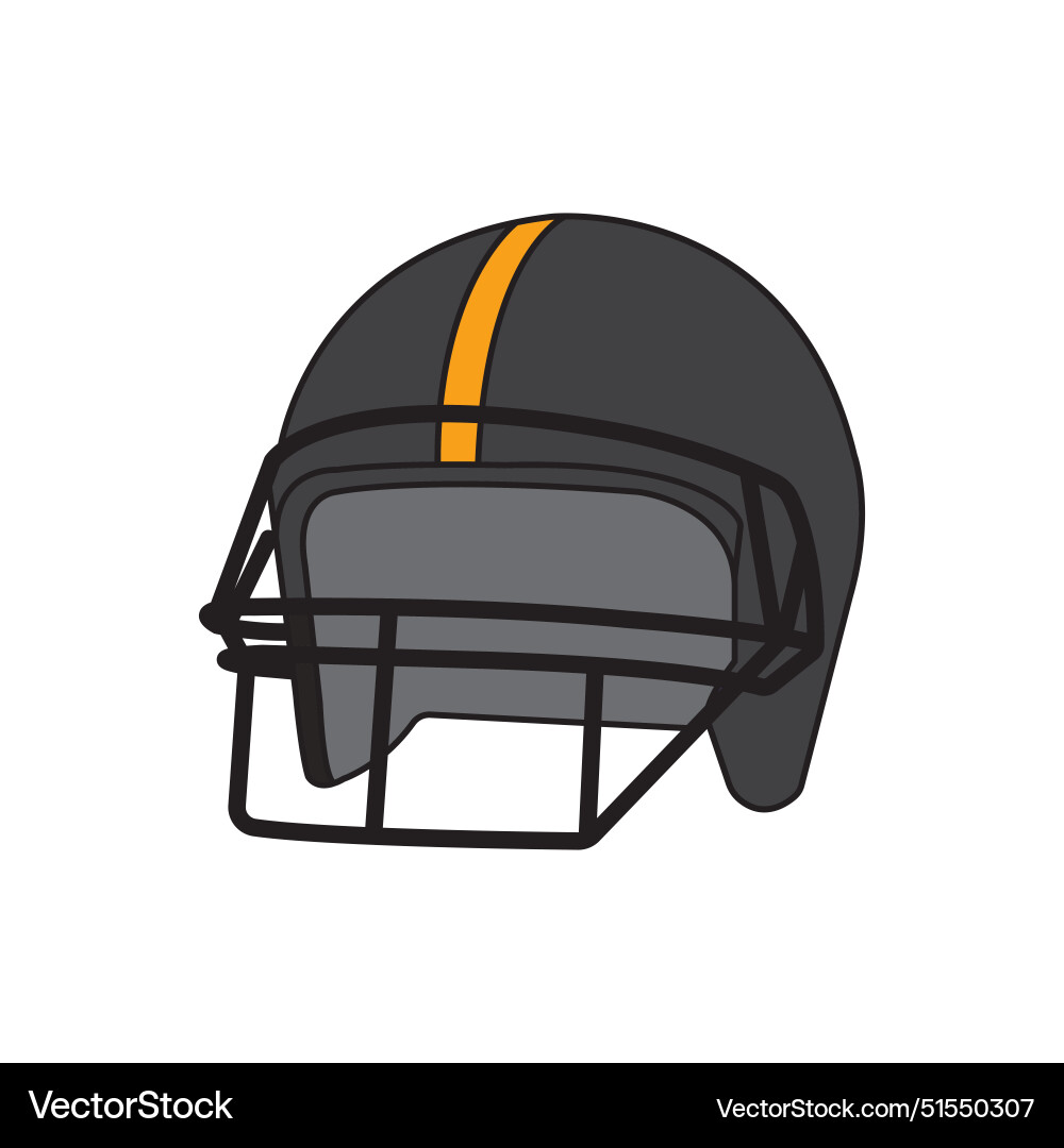 Rugby helmet design Royalty Free Vector Image - VectorStock