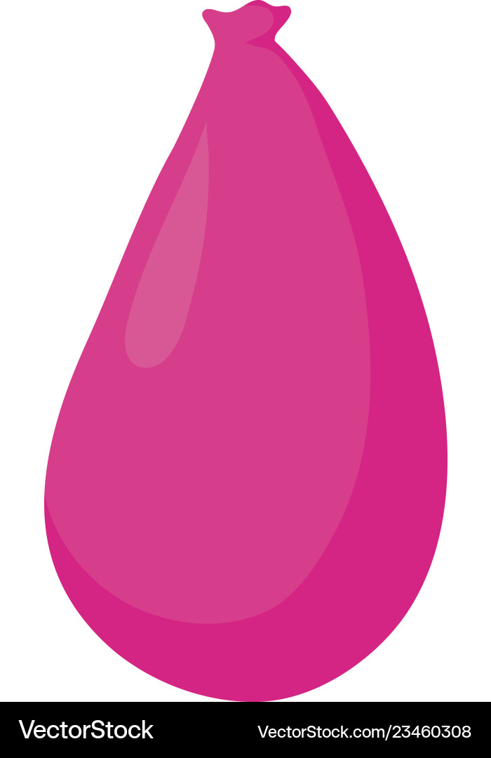 Balloon with water icon Royalty Free Vector Image