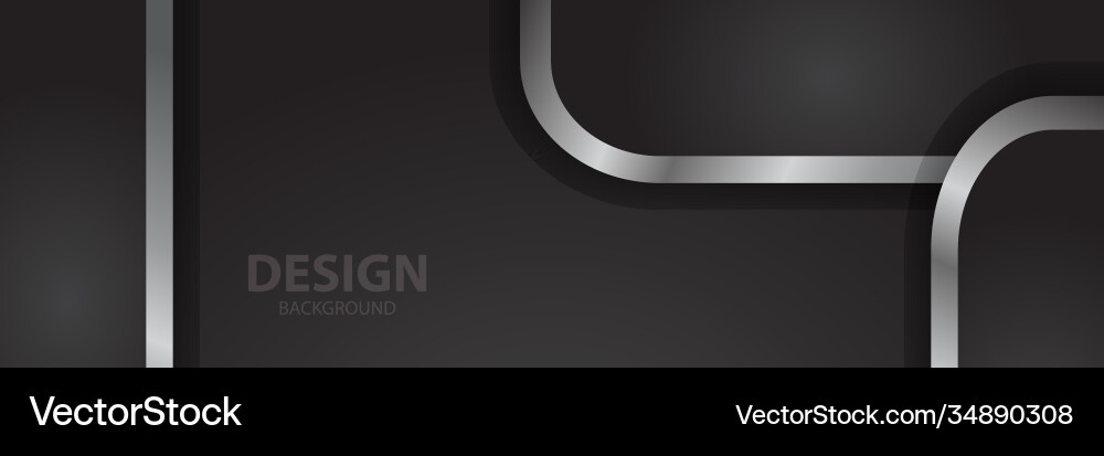 Banner abstract background board for text Vector Image