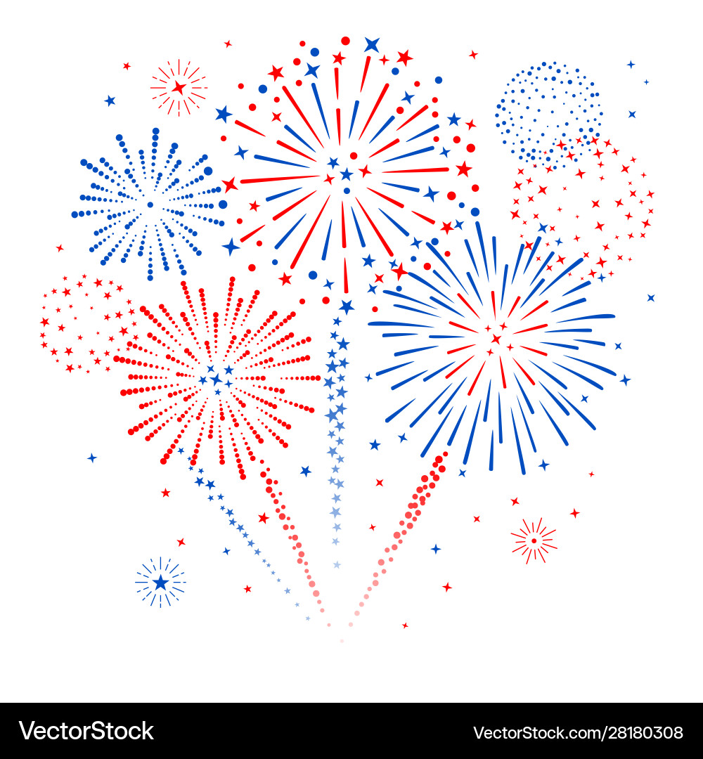 Firework Royalty Free Vector Image - VectorStock