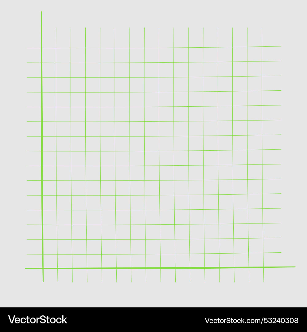 Grid paper mathematical graph cartesian Royalty Free Vector
