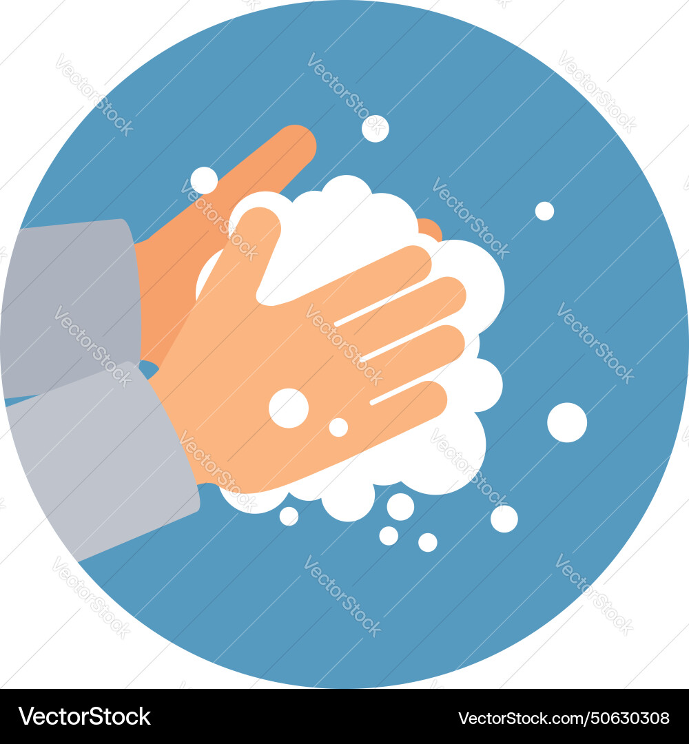 Hand Hygiene Concept - Wash Your Hands Royalty Free Vector