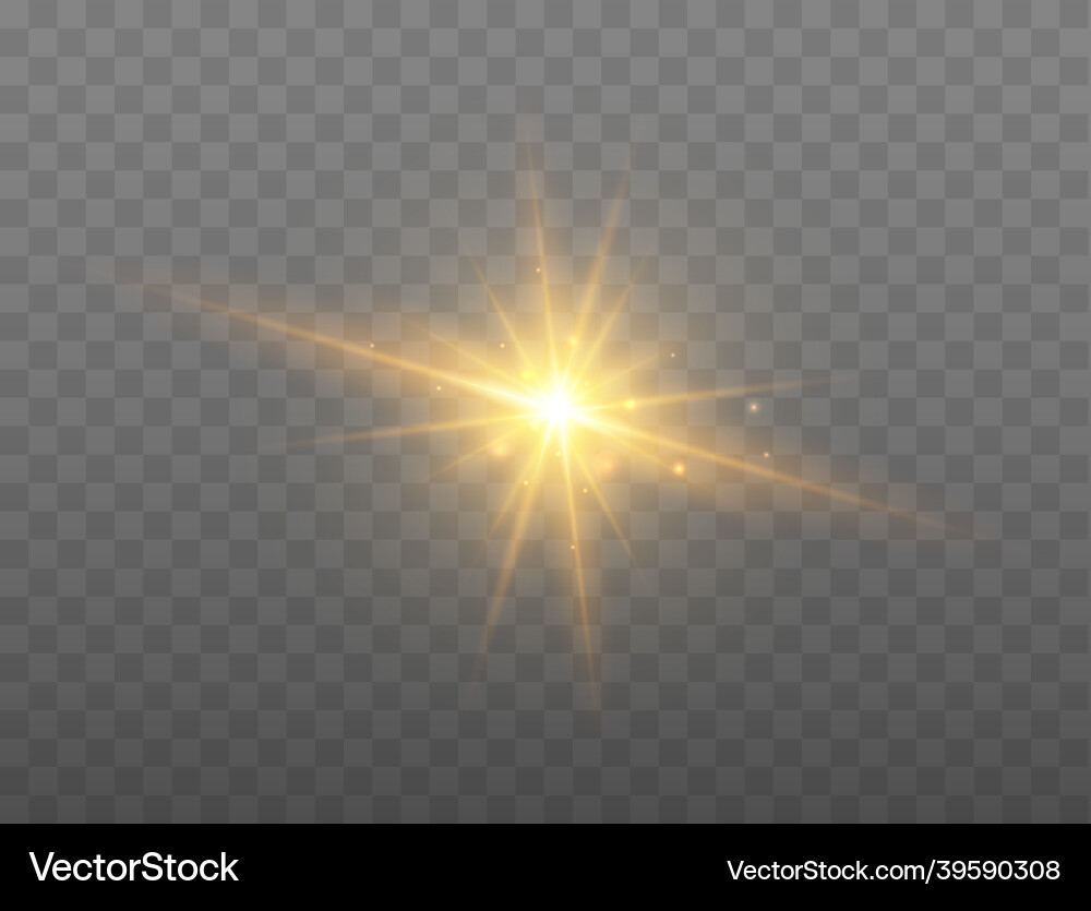 Lens flare Royalty Free Vector Image - VectorStock