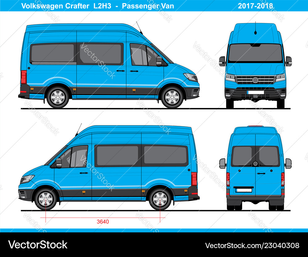 Volkswagen Handwerker Passagier van l2h3 2017-2018