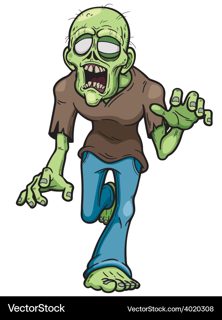 Zombie Royalty Free Vector Image - VectorStock