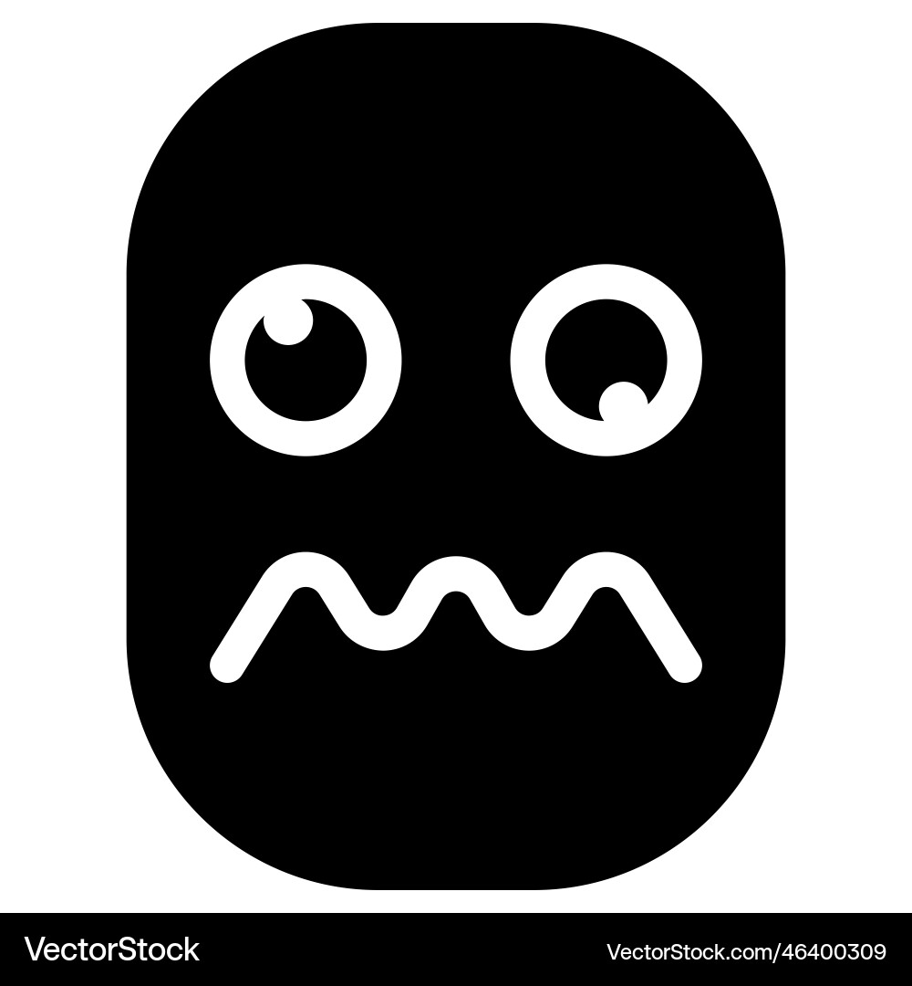 Dizzy face icon Royalty Free Vector Image - VectorStock