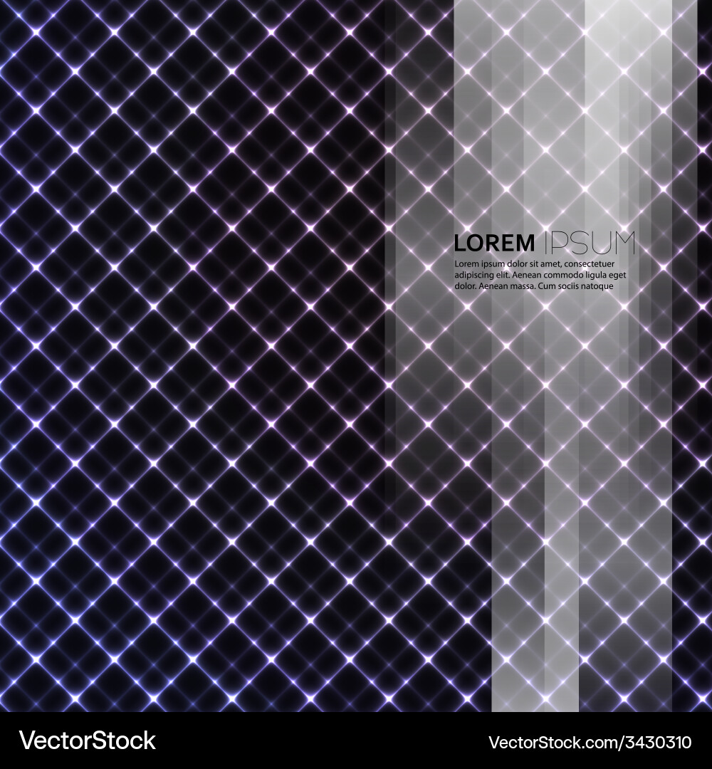 Abstract background with bright lines and figures Vector Image