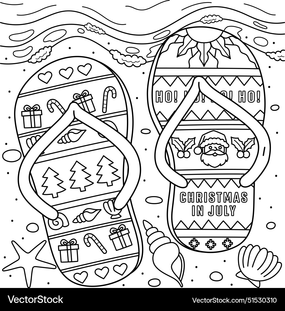 Christmas In July Coloring Pages Christmas In July Coloring Pages At