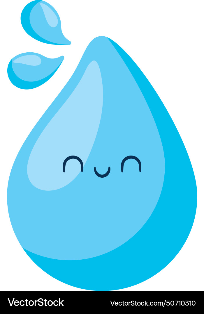 Water day drop Royalty Free Vector Image - VectorStock