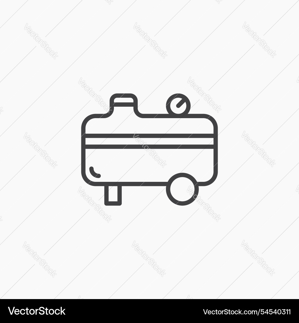 Air compressor icon Royalty Free Vector Image - VectorStock