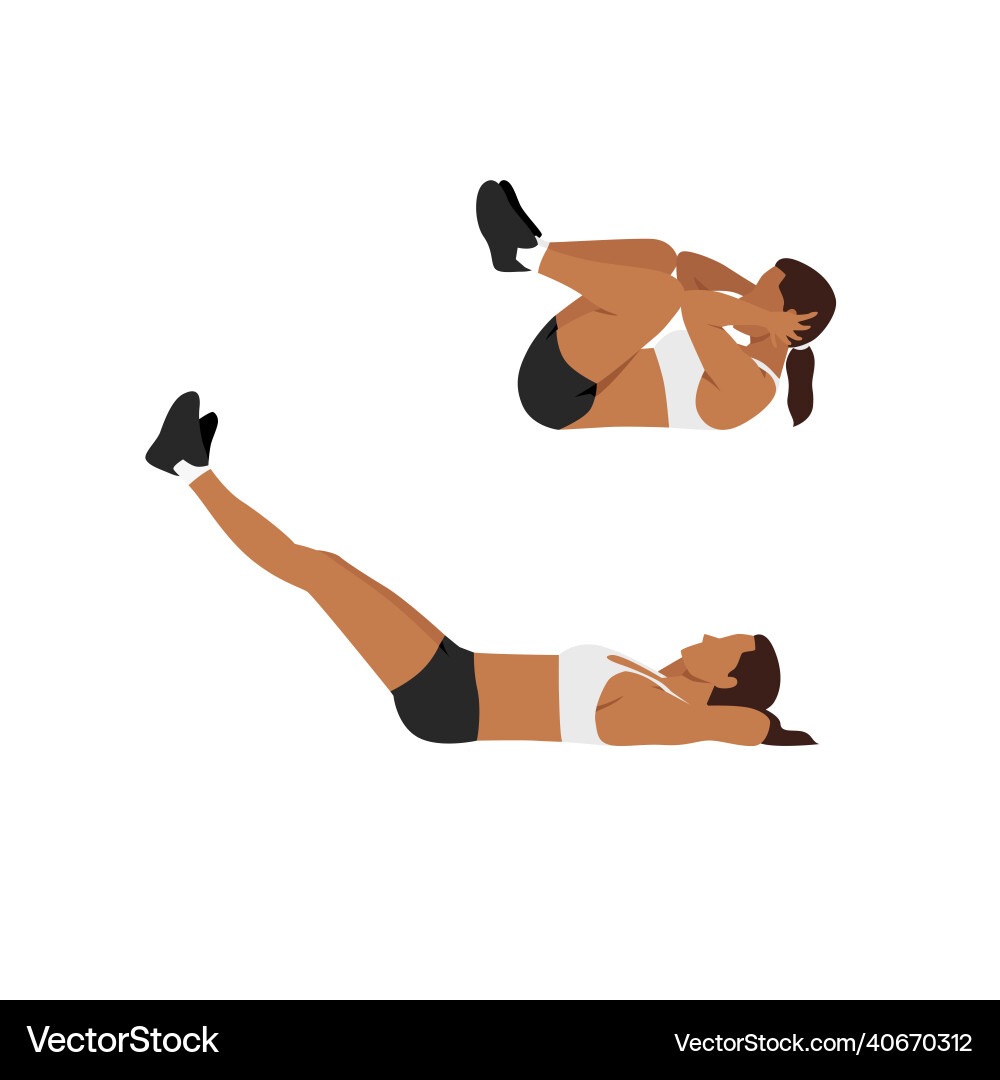 Frogs legs lying on back extending out Royalty Free Vector