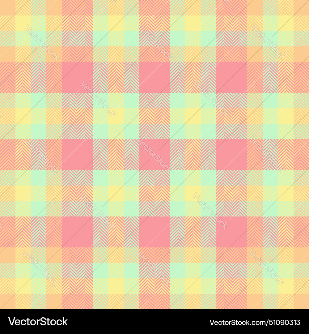 Fabric check tartan of pattern textile Royalty Free Vector