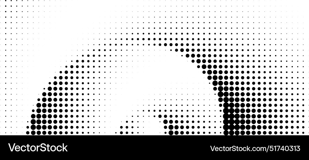 Halftone noise gradient texture retro pixelated Vector Image