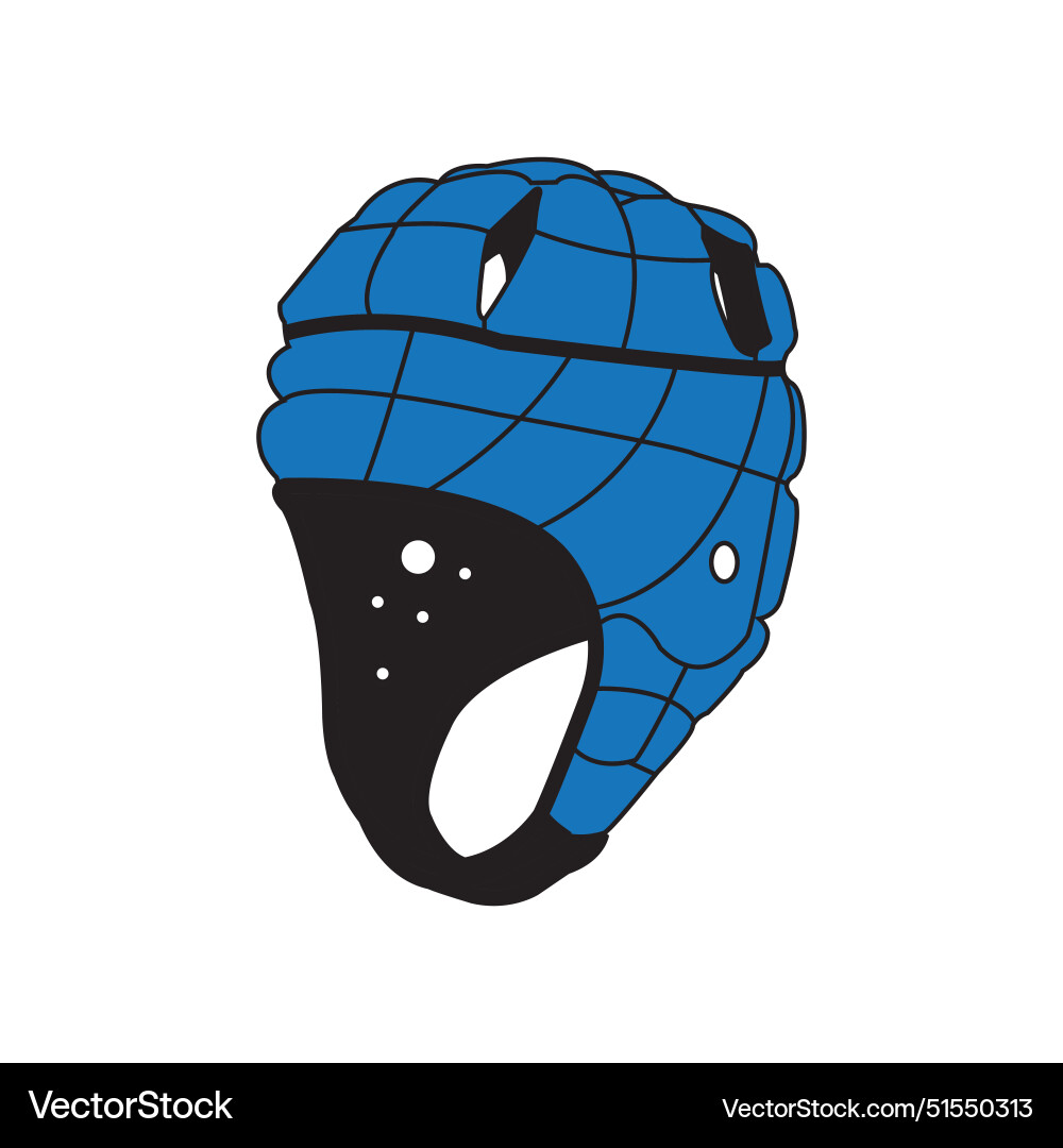 Rugby helmet design Royalty Free Vector Image - VectorStock