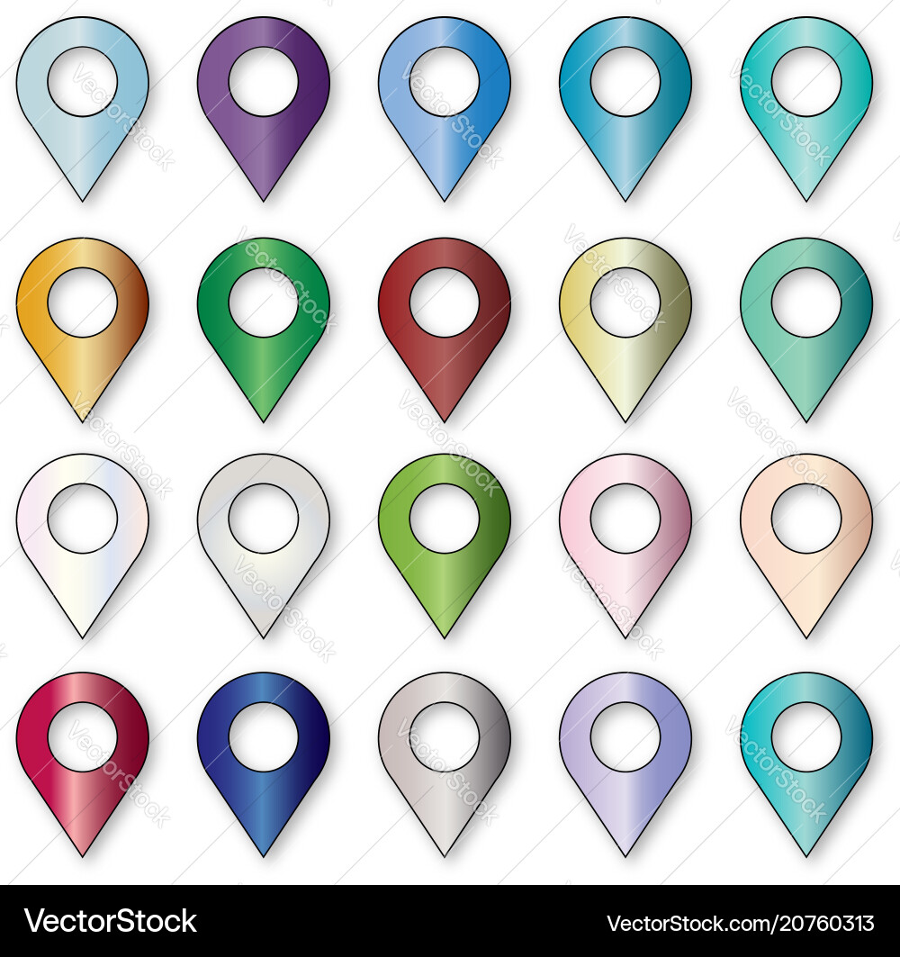 We are here Royalty Free Vector Image - VectorStock