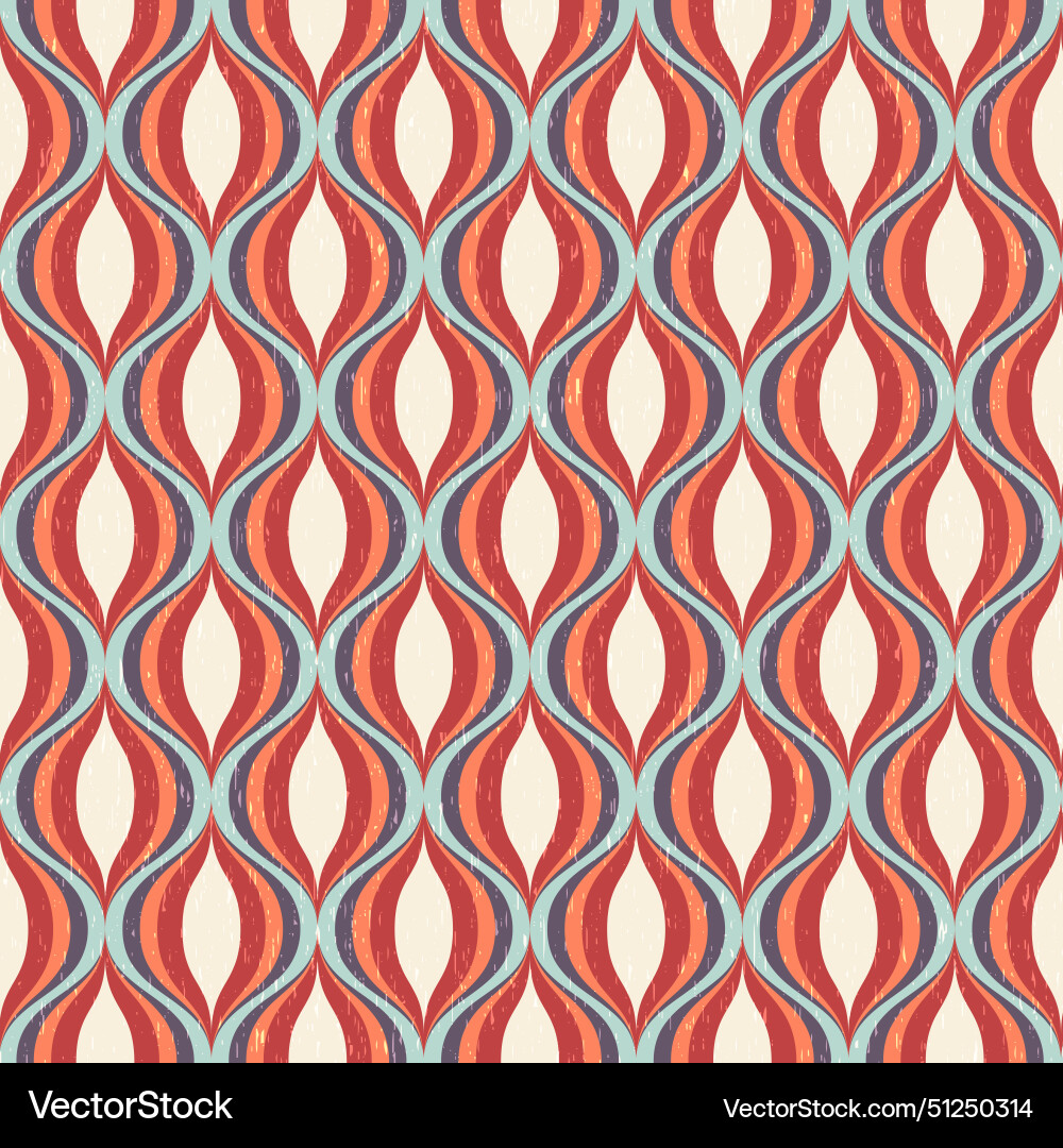 Abstract retro wallpaper design background Vector Image