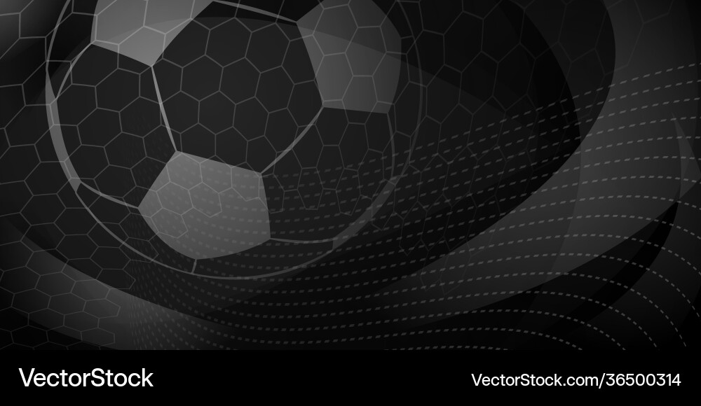 Abstract soccer background Royalty Free Vector Image