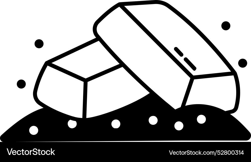 Ingots Royalty Free Vector Image - VectorStock