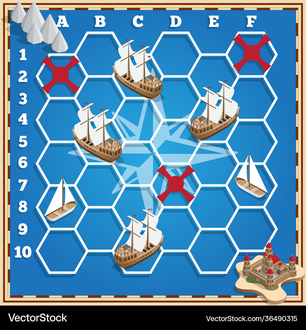 Battleship Royalty Free Vector Image - VectorStock
