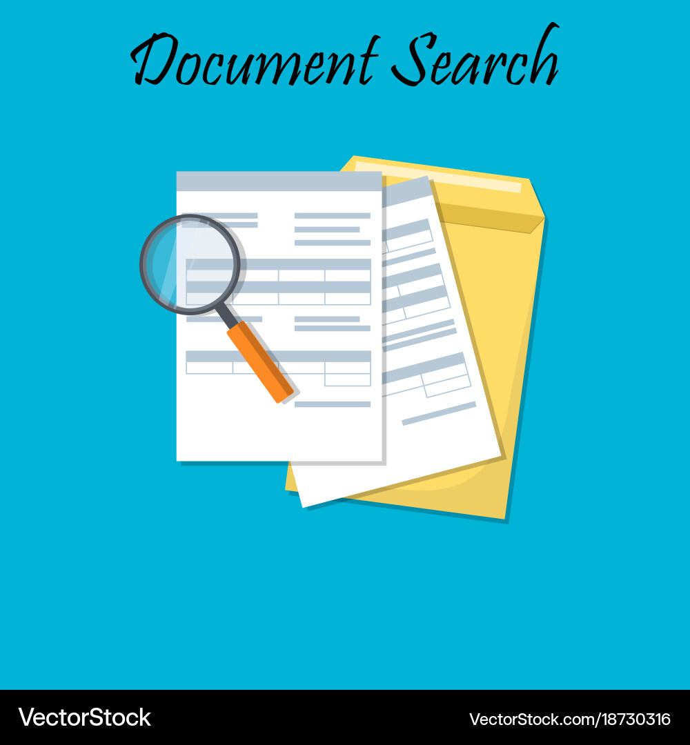 For business documents Royalty Free Vector Image