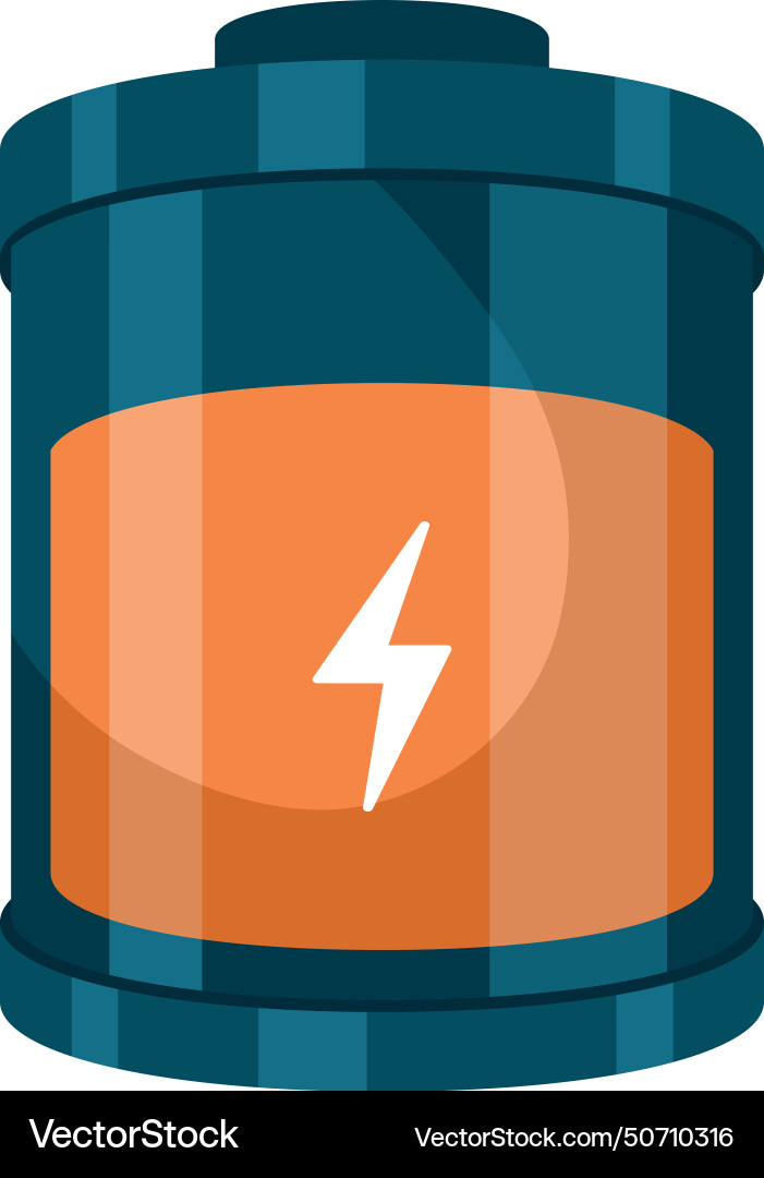 High performance battery Royalty Free Vector Image