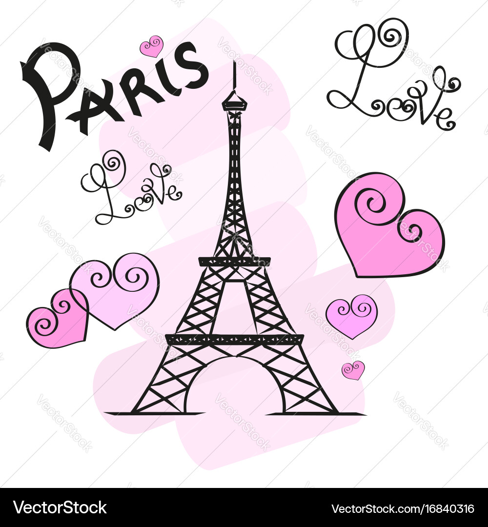Paris Royalty Free Vector Image - VectorStock