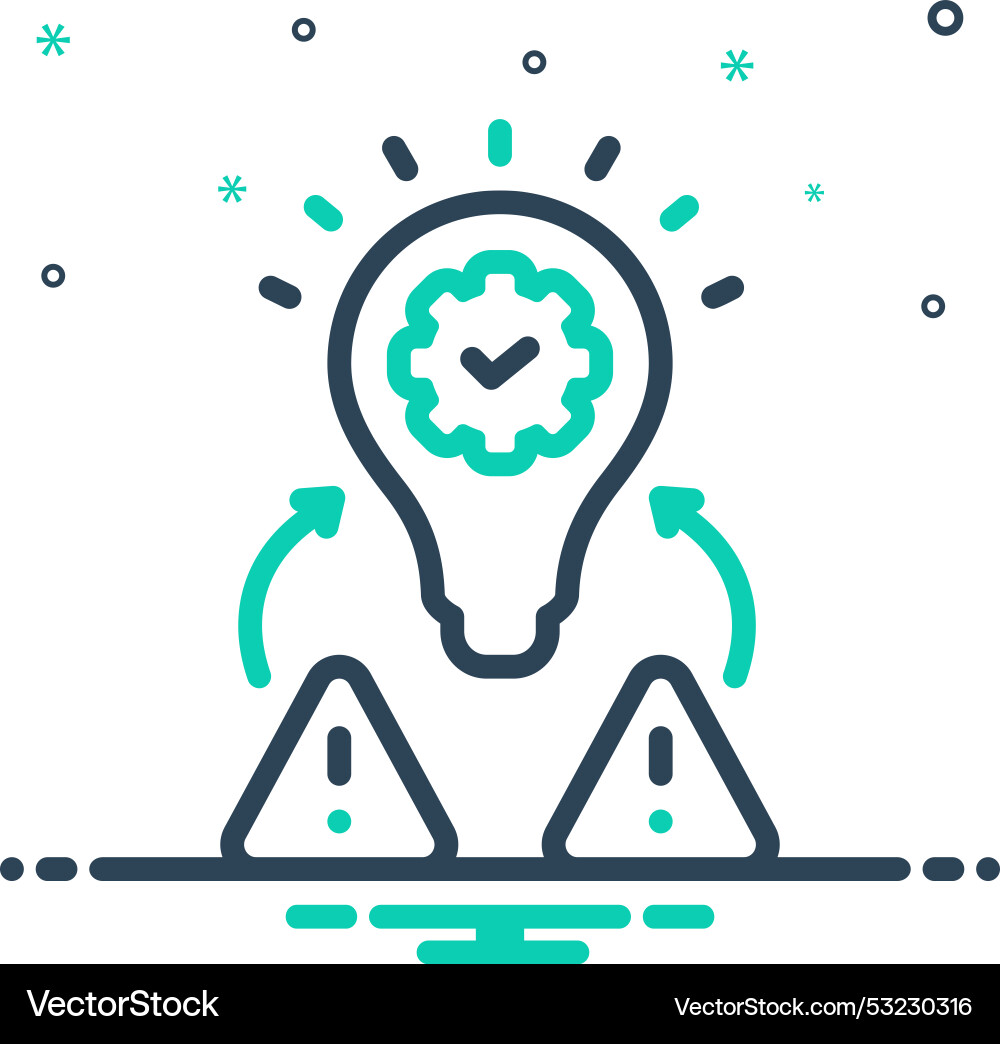 Resolve issues Royalty Free Vector Image - VectorStock