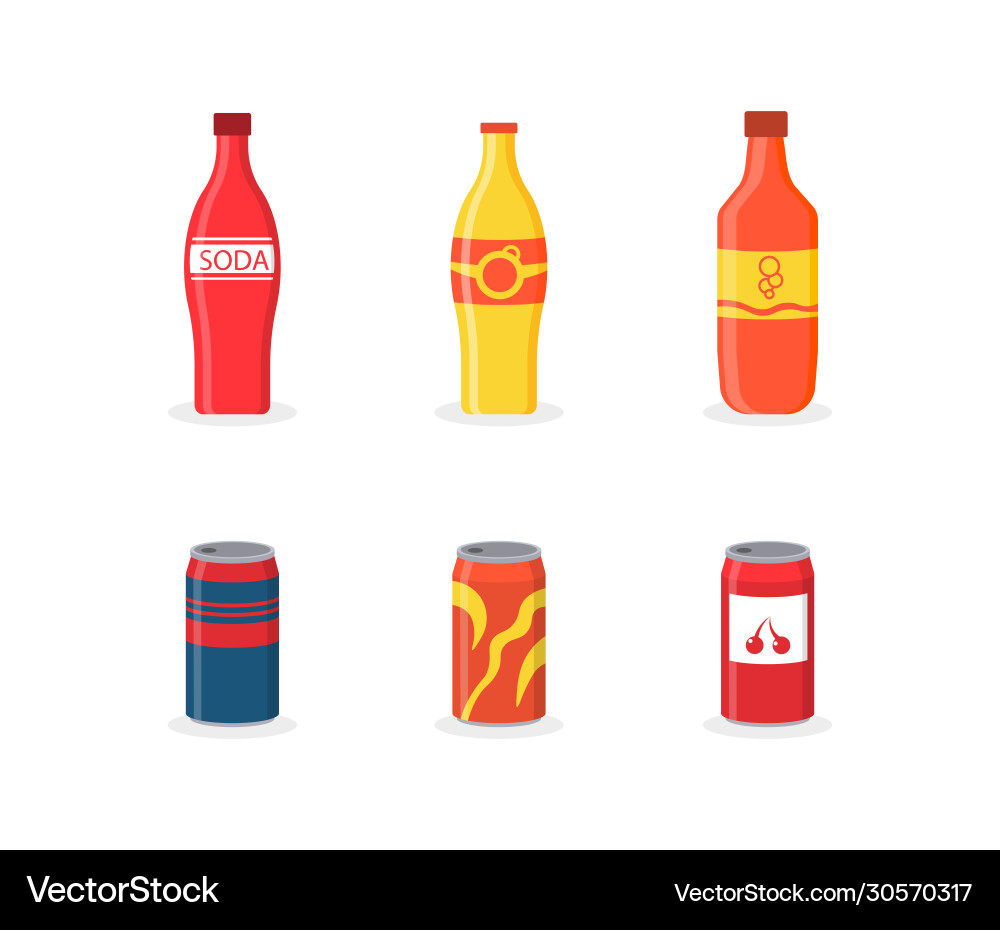 Bottled drink juice Royalty Free Vector Image - VectorStock