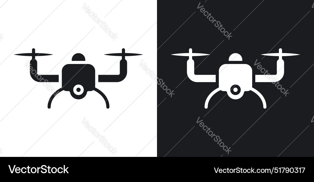 Drone icon Royalty Free Vector Image - VectorStock