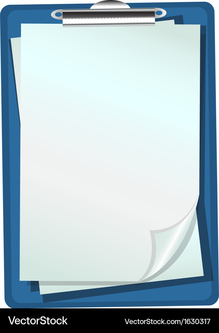 Folder and paper Royalty Free Vector Image - VectorStock