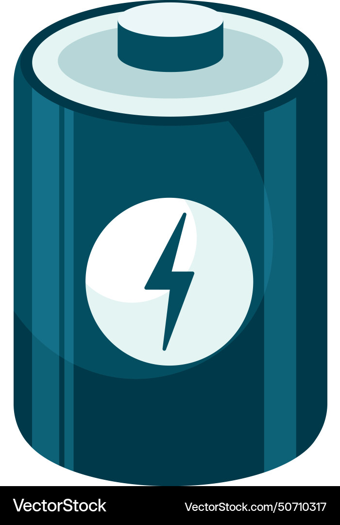 High performance battery supply Royalty Free Vector Image