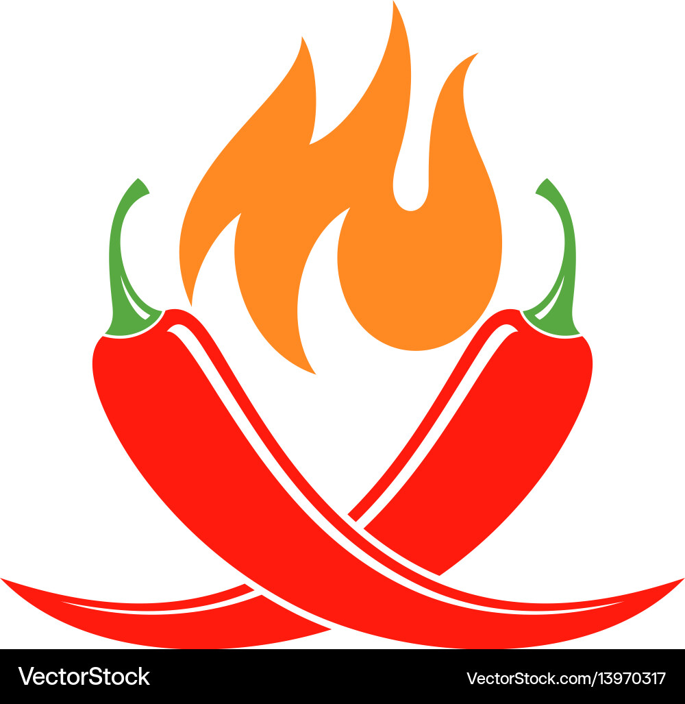 Hot chili pepper Royalty Free Vector Image - VectorStock