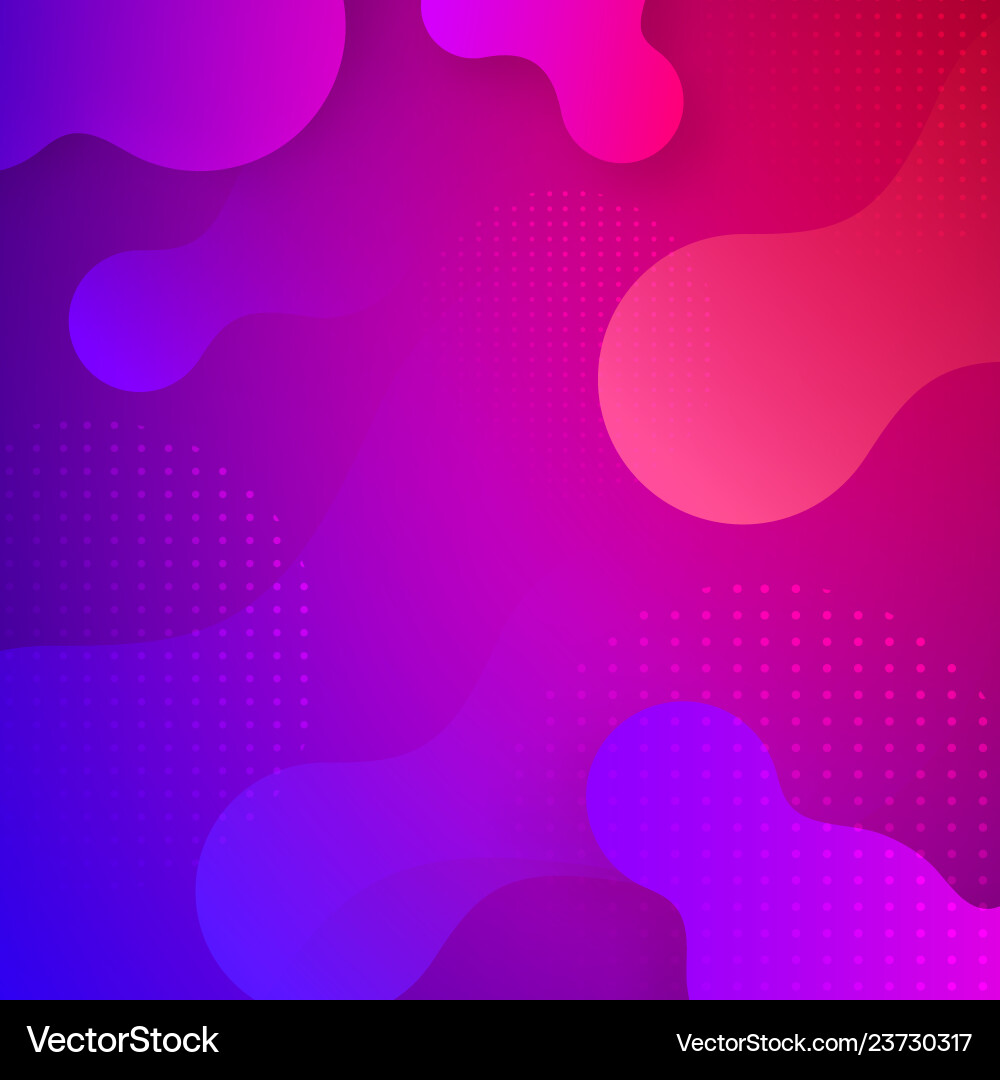 Flüssiger dynamischer Hintergrund Lizenzfreies Vektorbild