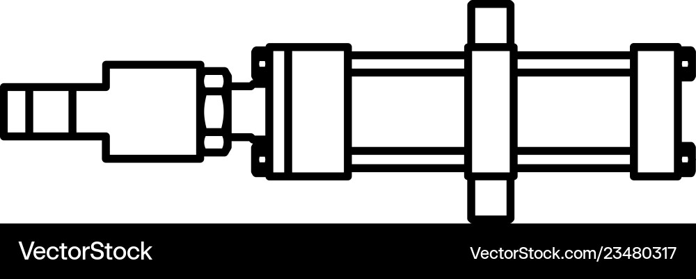 Tc cylinder icon Royalty Free Vector Image - VectorStock