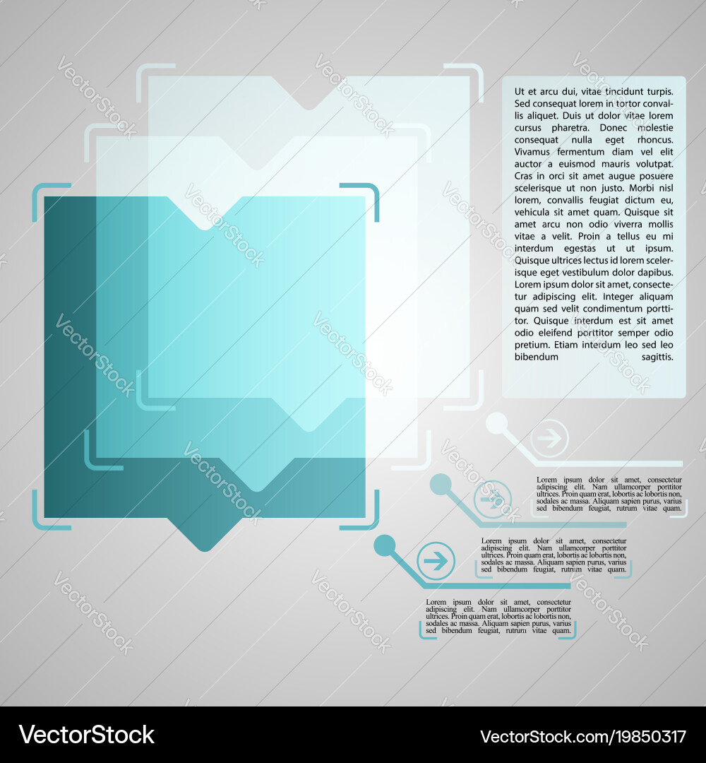 Template Royalty Free Vector Image - VectorStock