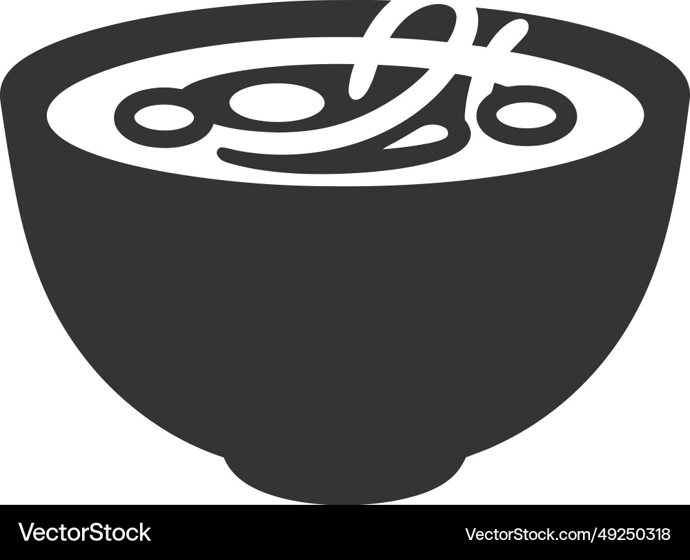 Pho soup icon Royalty Free Vector Image - VectorStock