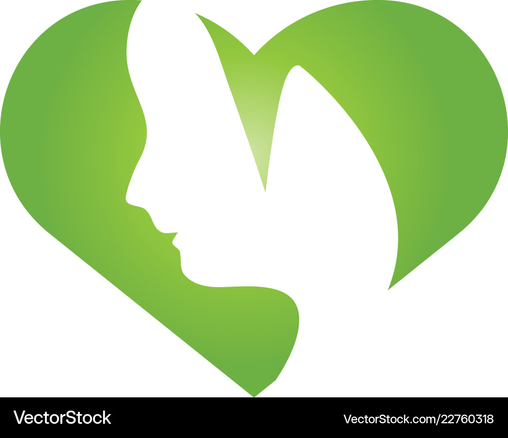 Woman head graphic design template Royalty Free Vector Image