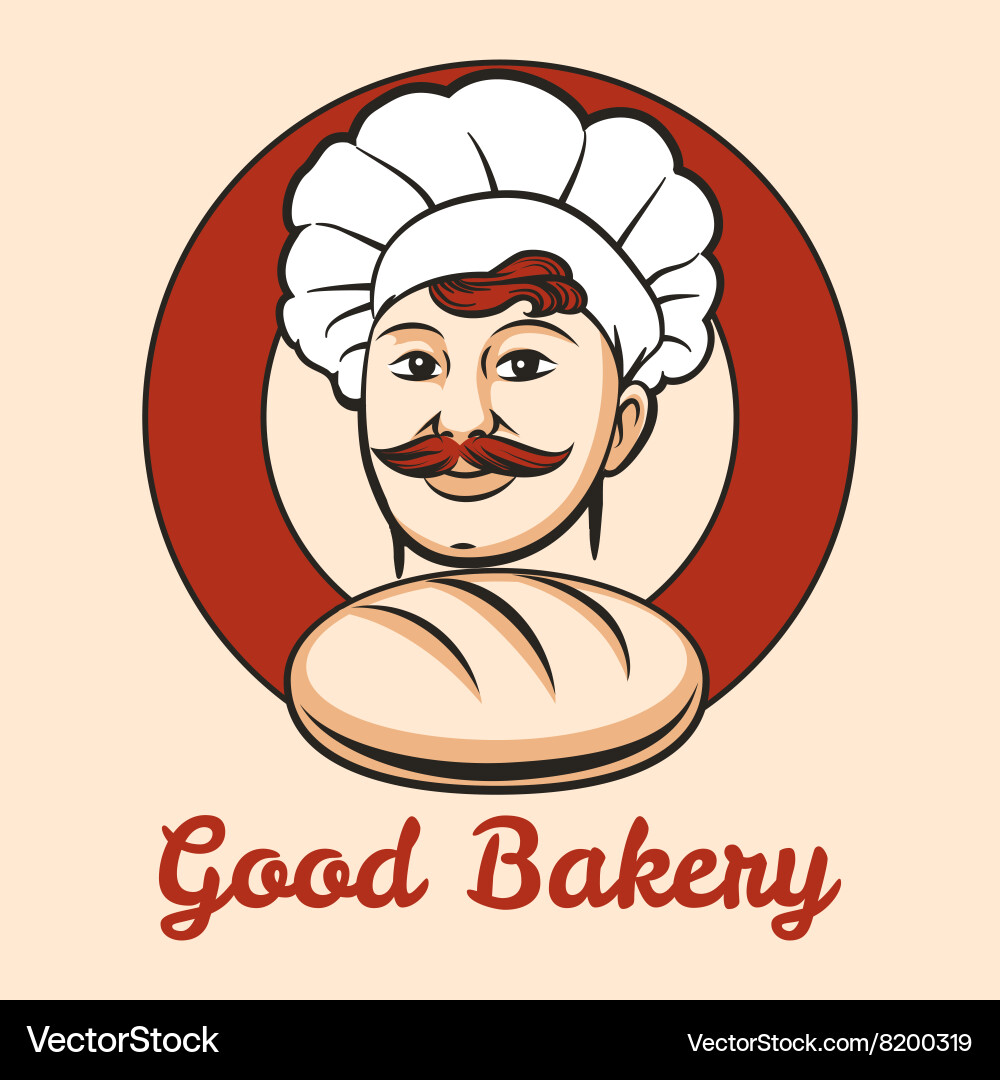 Good bakery Royalty Free Vector Image - VectorStock