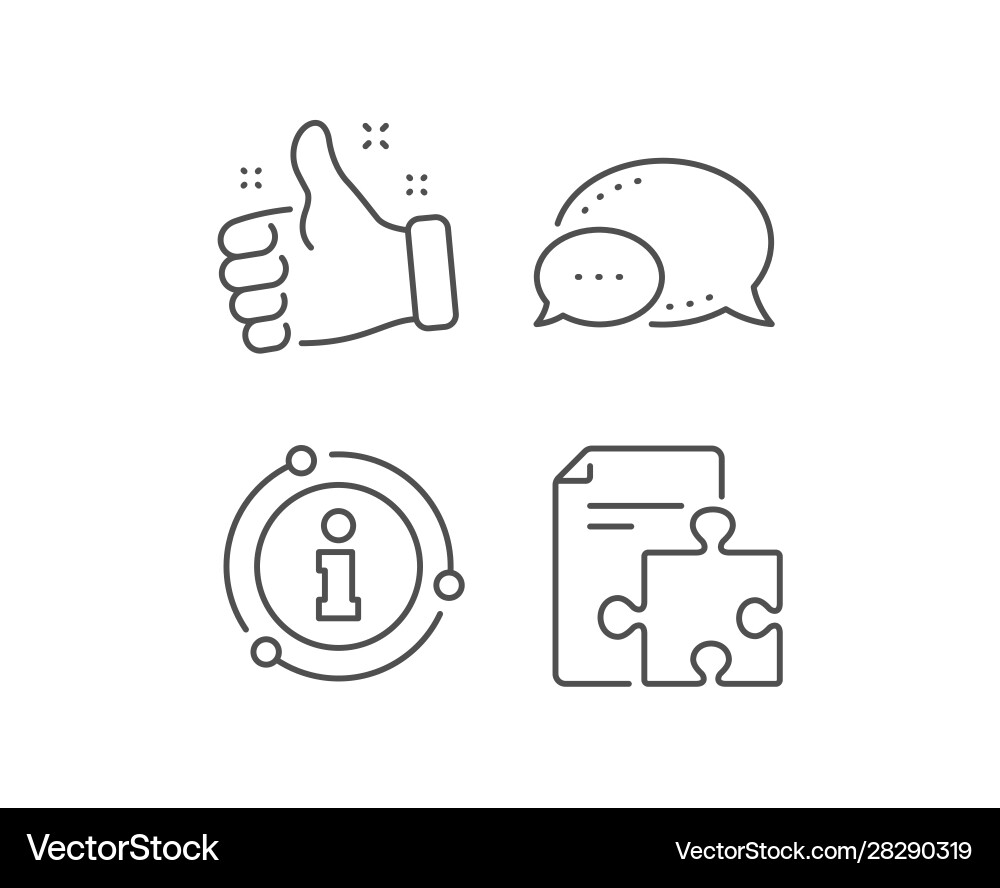 Strategy line icon technical instruction sign Vector Image