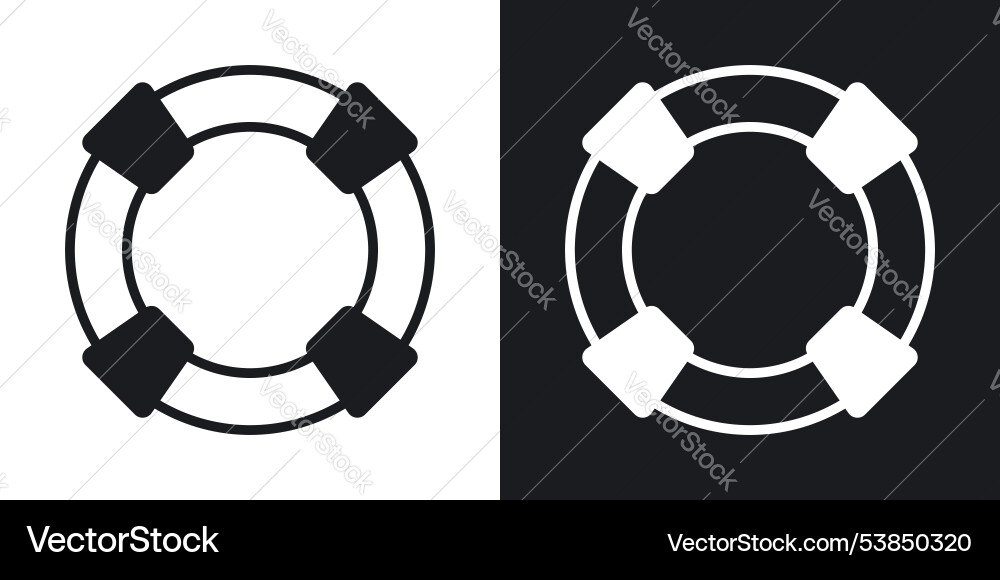 Life buoy icon set Royalty Free Vector Image - VectorStock