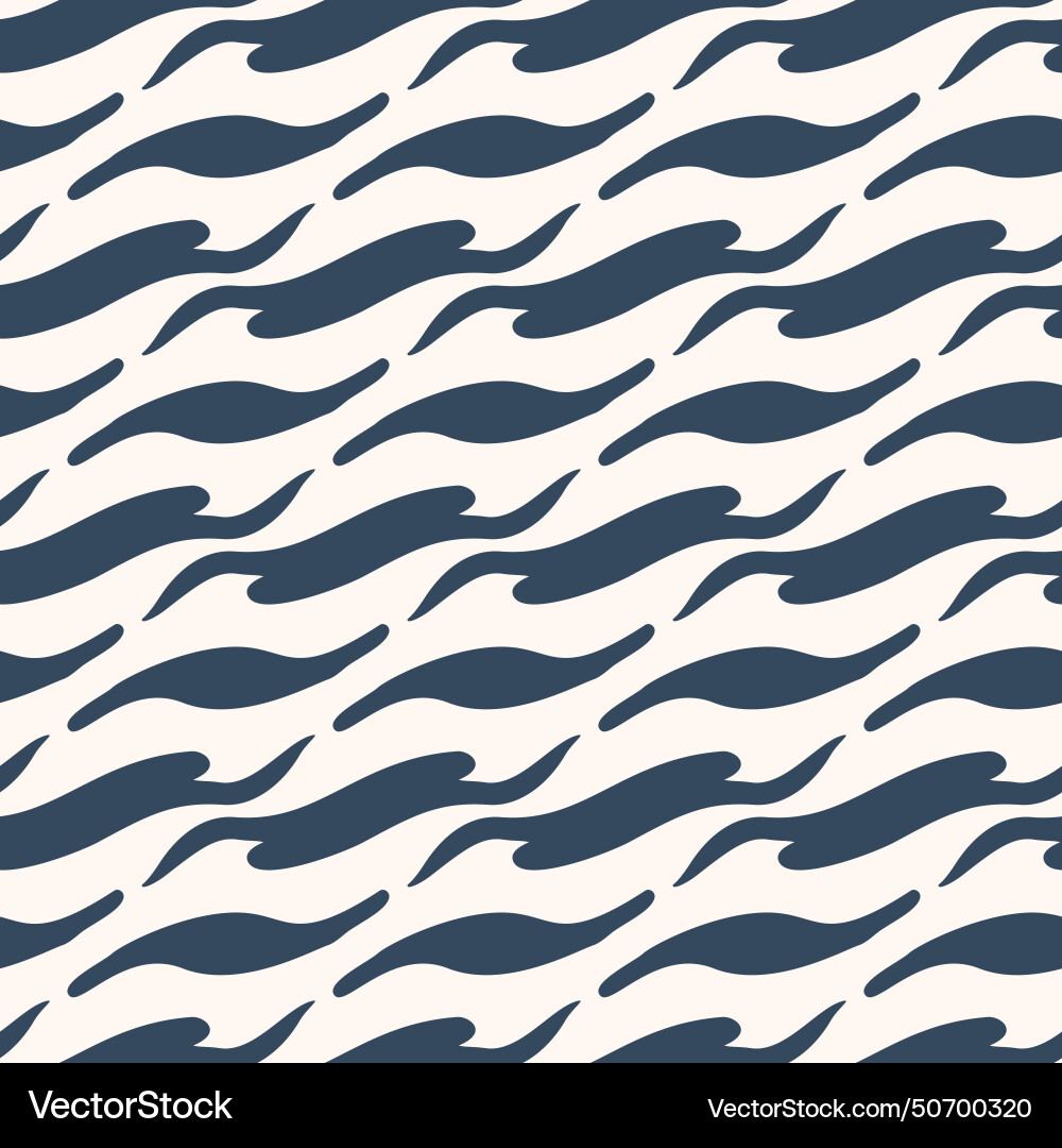 Seamless pattern with a simple abstract drawing Vector Image