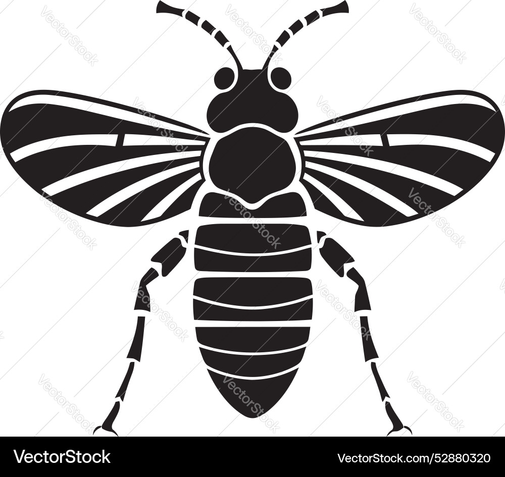 Underwater beauty silverfish logo elegance Vector Image