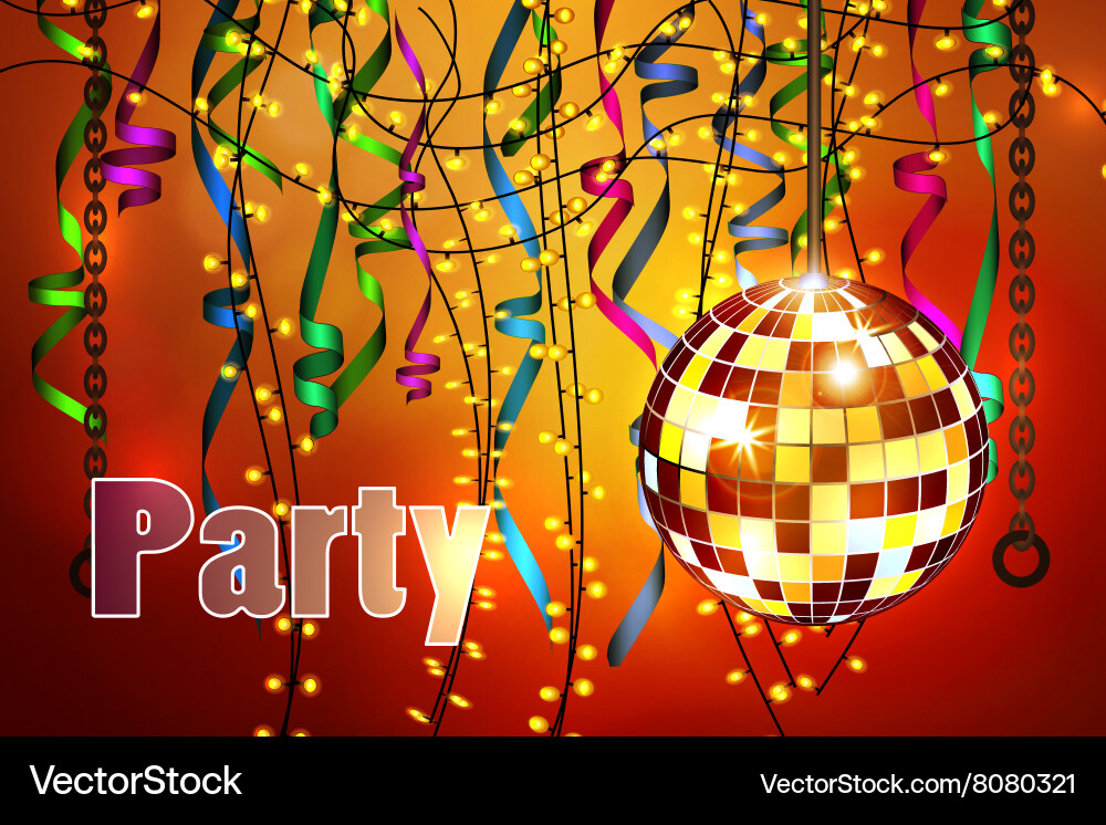 Konzept der Feier Lizenzfreies Vektorbild - VectorStock