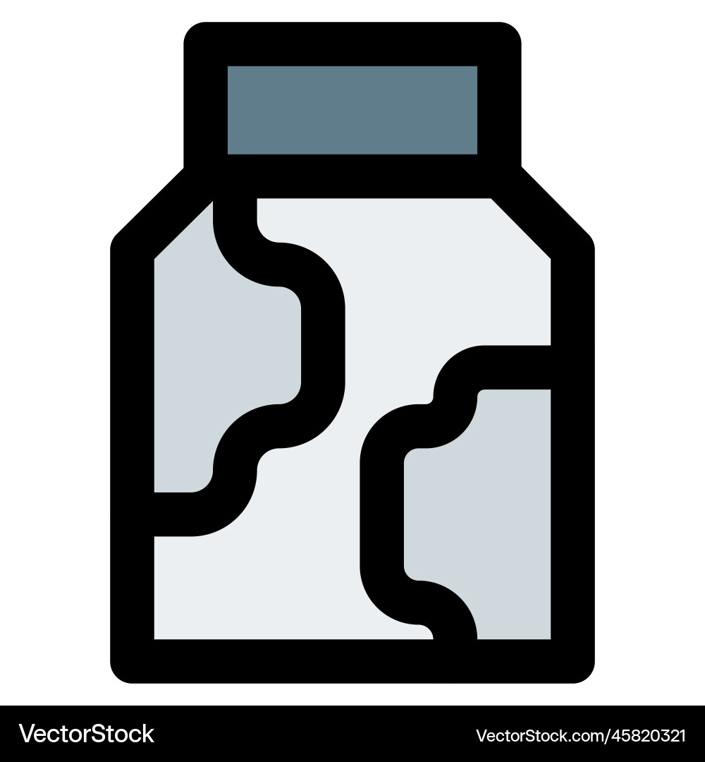 Milk powder stored for infant feeding Royalty Free Vector